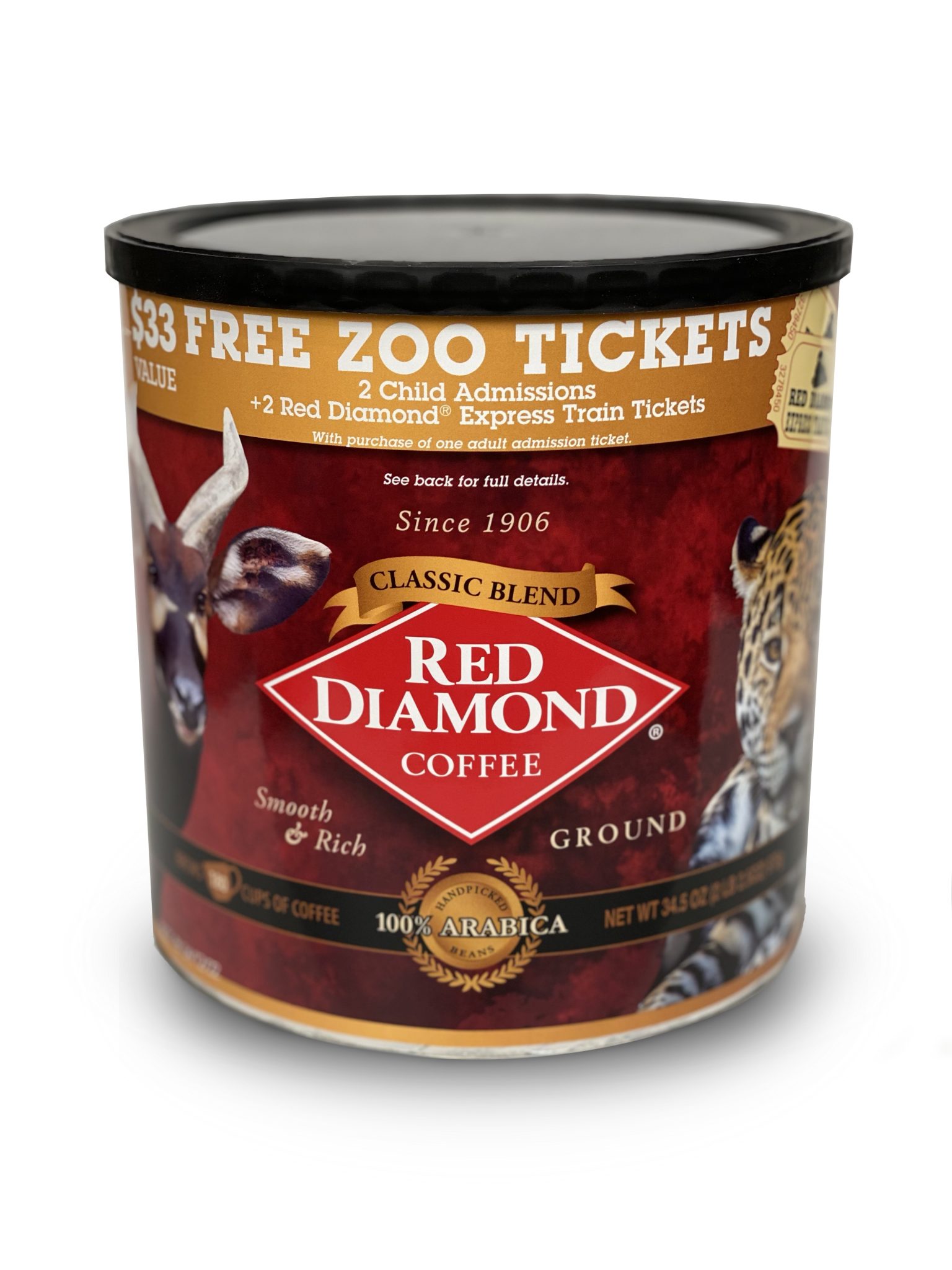 Red Diamond® Coffee & Tea Celebrates the Return of its “Zoo Coffee Can ...