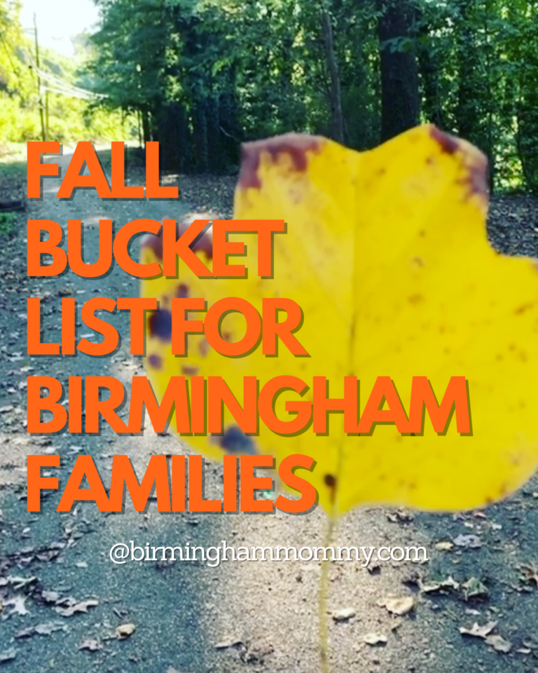 Birmingham Fall Bucket List for Families: 7 Must-Do Activities ...